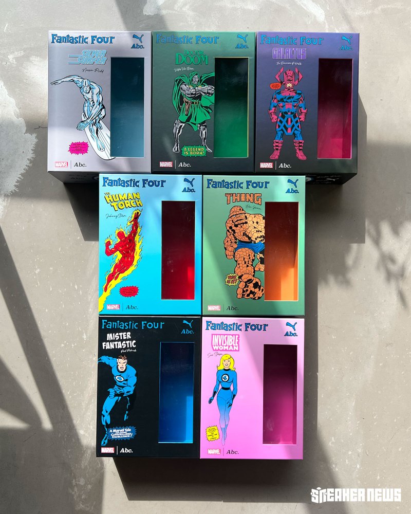 Advisory Board Crystals x Puma x Fantastic Four | SneakerNews.com