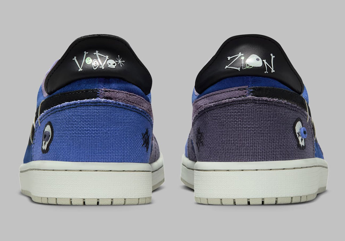 Zion Williamson Air Jordan 1 Low OG "Voodoo Alternate" IH2309-500 ...