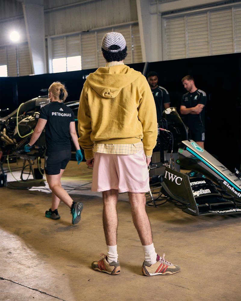 Bad Bunny Mercedes AMG-Petronas F1 adidas | SneakerNews.com
