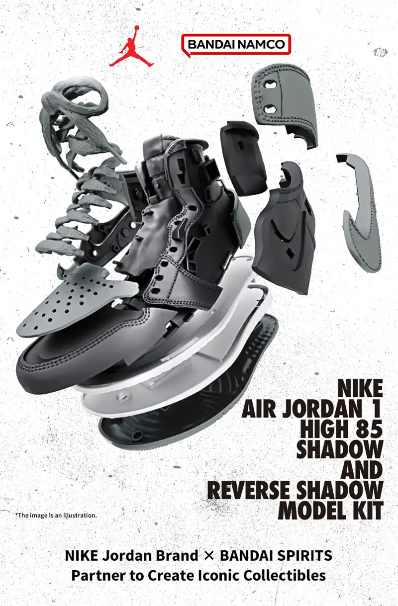 Bandai Namco Air Jordan 1 Model Kits | SneakerNews.com