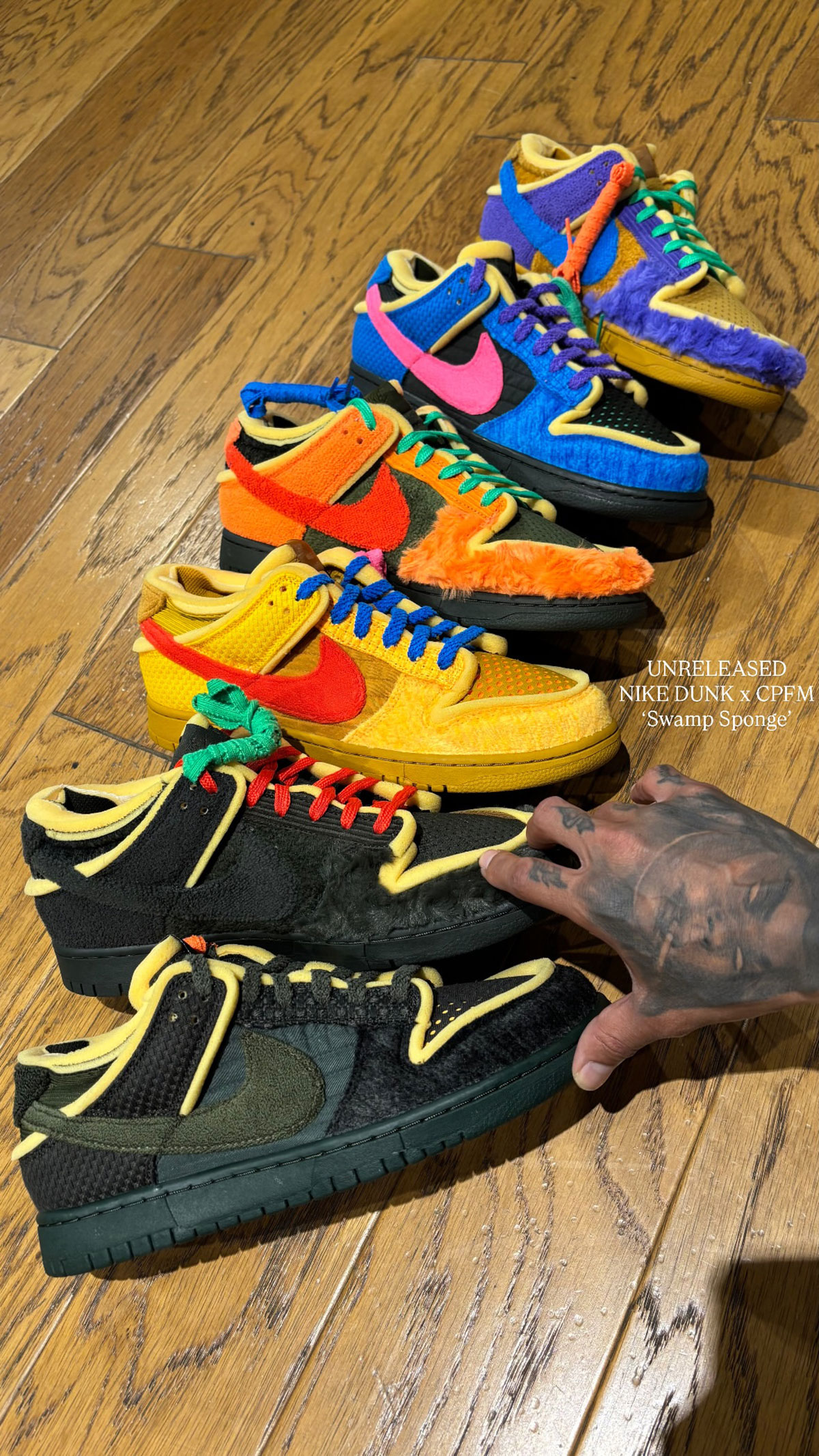 Cactus Plant Flea Market CPFM Nike "Swamp Sponge" Dunk Low ...