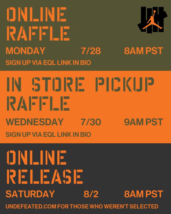 Undefeated Jordan 4 Release Date | SneakerNews.com