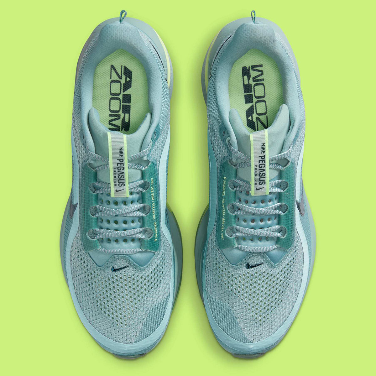Nike Pegasus Premium "Jade/Volt" HQ2592-009 | SneakerNews.com