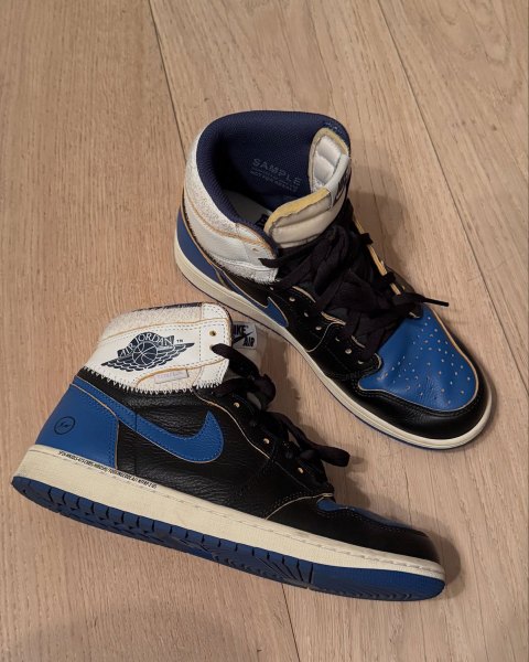 Union fragment design Air Jordan 1 "Royal" IO7847-001 | SneakerNews.com