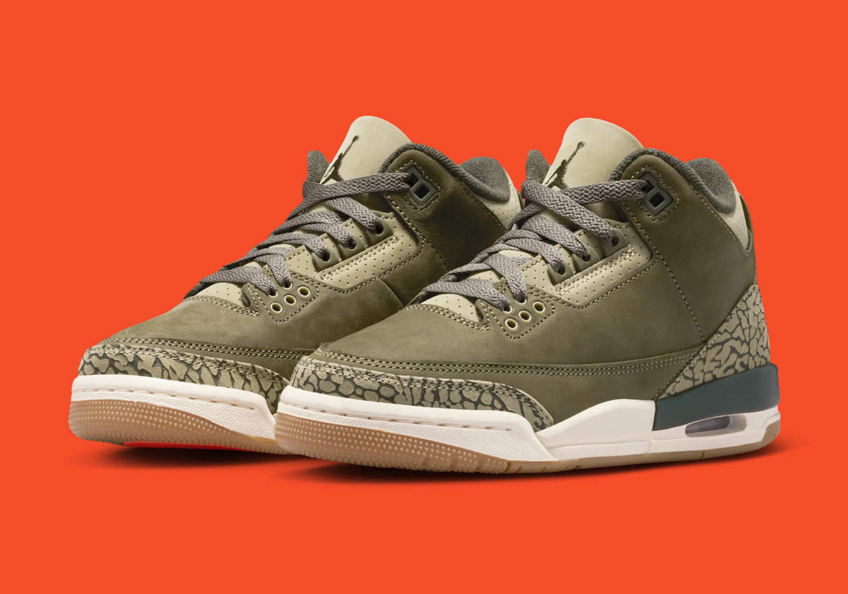 Air Jordan 3 Medium Olive Family Affair 2025 | SneakerNews.com