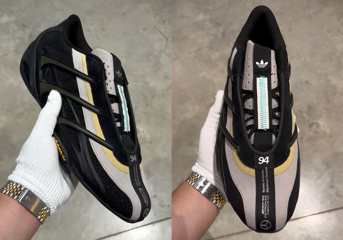 Bad Bunny Mercedes AMG-PETRONAS adidas Adiracer | SneakerNews.com