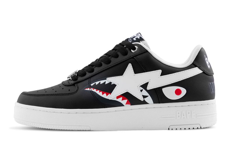 Bape Bapesta Shark Release Date 2025 | SneakerNews.com