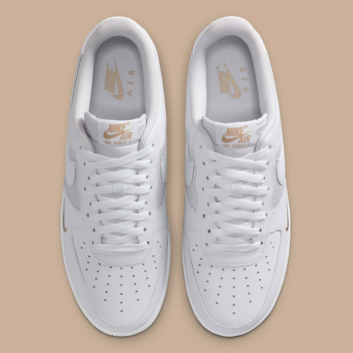Nike Air Force 1 Low White Mini Swoosh | SneakerNews.com