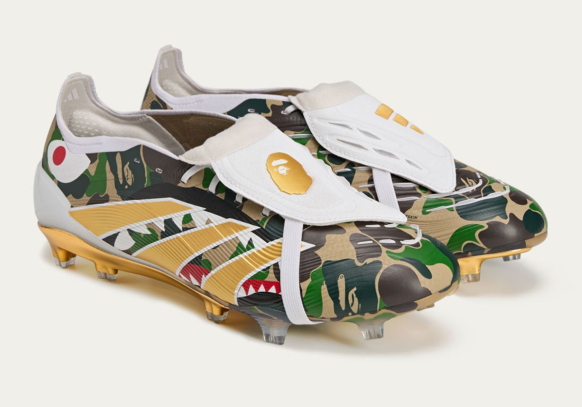 BAPE adidas Soccer Cleats 2025 | SneakerNews.com