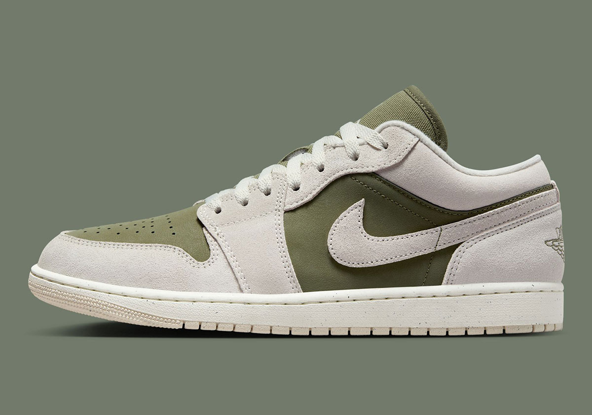 Air Jordan 1 Low Medium Olive HV4089-201 | SneakerNews.com