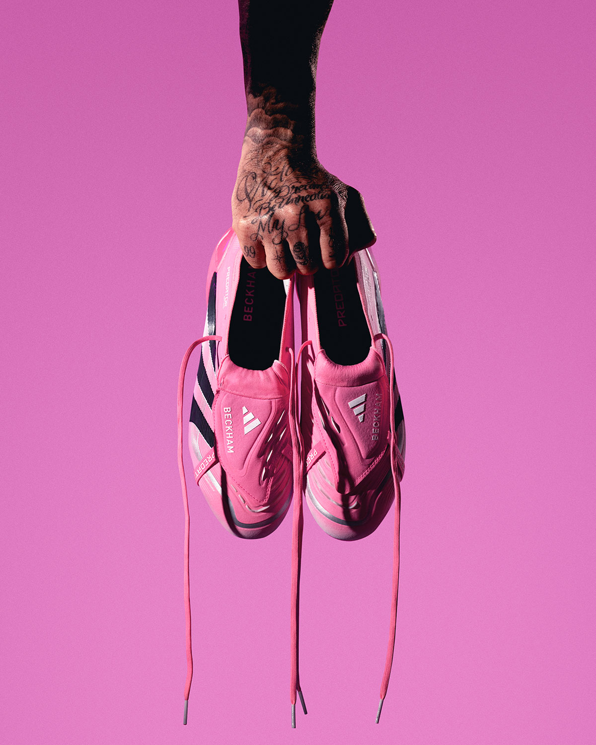 David Beckham adidas Predator Pink | SneakerNews.com