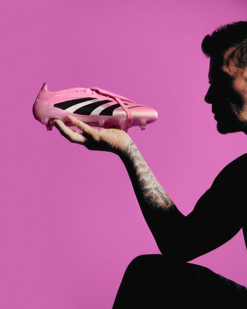 David Beckham adidas Predator Pink | SneakerNews.com