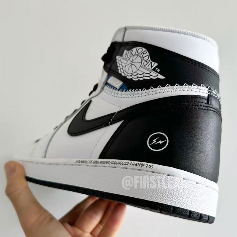 Union Fragment Air Jordan 1 White Black II7282-100 | SneakerNews.com