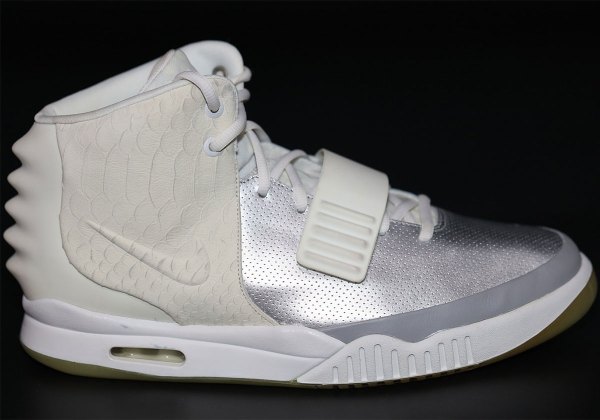 Nike Air Yeezy 2 "Metallic Silver" Sample | SneakerNews.com
