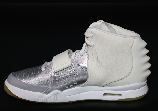 Nike Air Yeezy 2 "Metallic Silver" Sample | SneakerNews.com