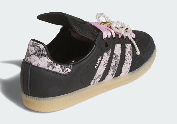 adidas Samba Laces And Pearls KJ6086 | SneakerNews.com
