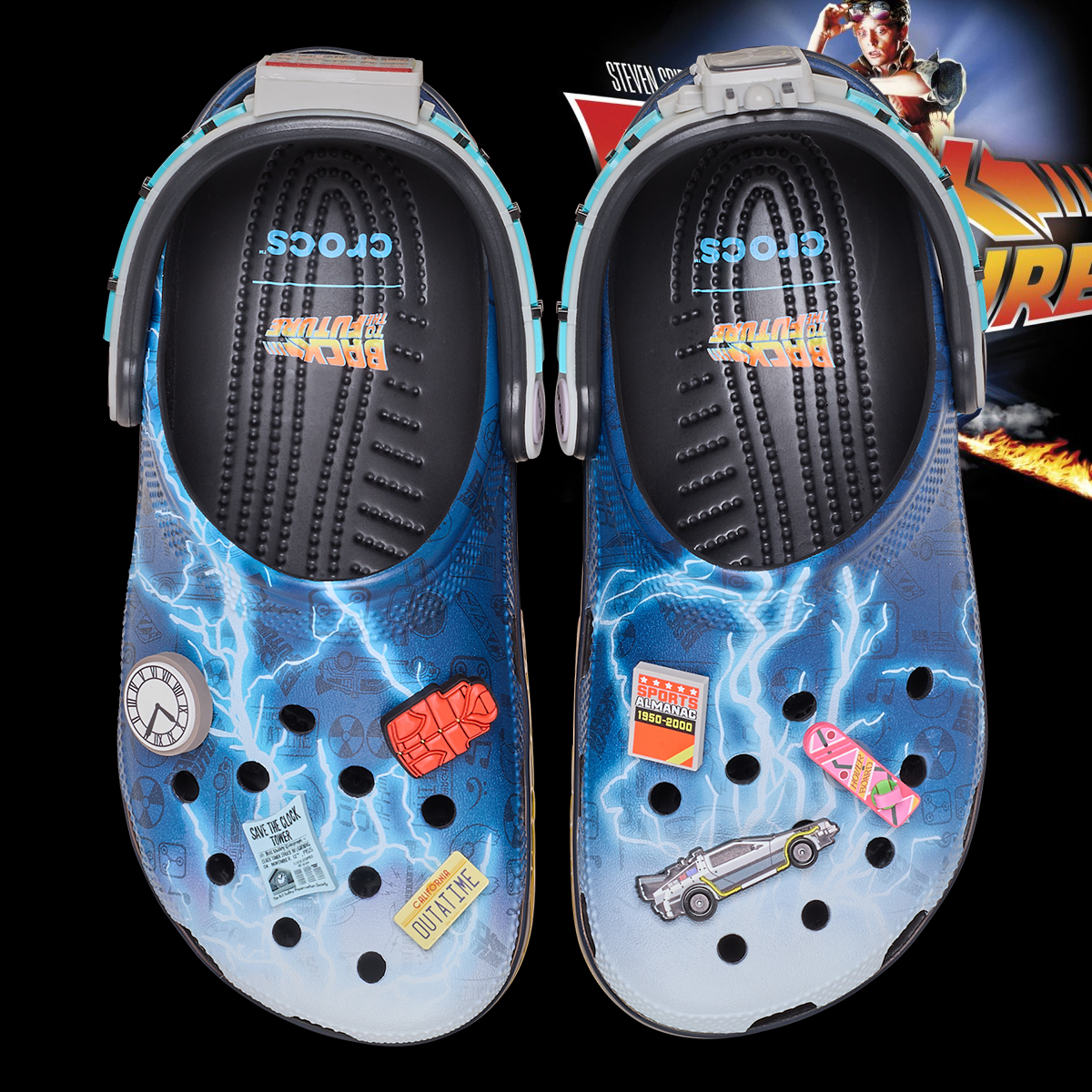Back To The Future Crocs Classic Clog 211503-90H | SneakerNews.com