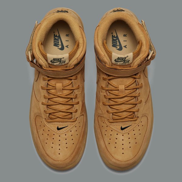 Nike Air Force 1 Mid Flax 715889-200 | SneakerNews.com