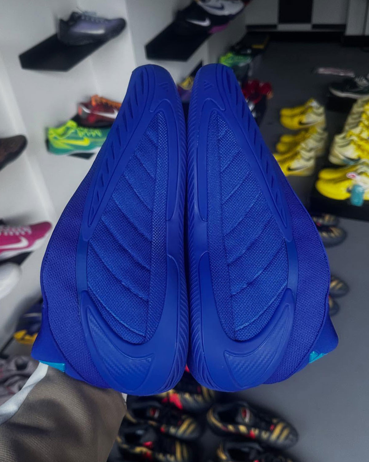 adidas Anthony Edwards 2 "Lucid Blue" JQ9501 | SneakerNews.com