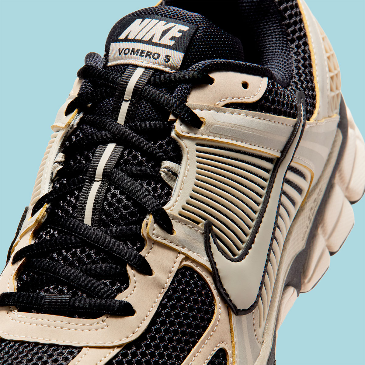 Nike Zoom Vomero 5 "Black/Cream II" FJ4151-008 | SneakerNews.com